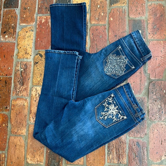 Code Bleu | Jeans | Code Bleu And Faded Glory Embellished Jeans Bundle ...